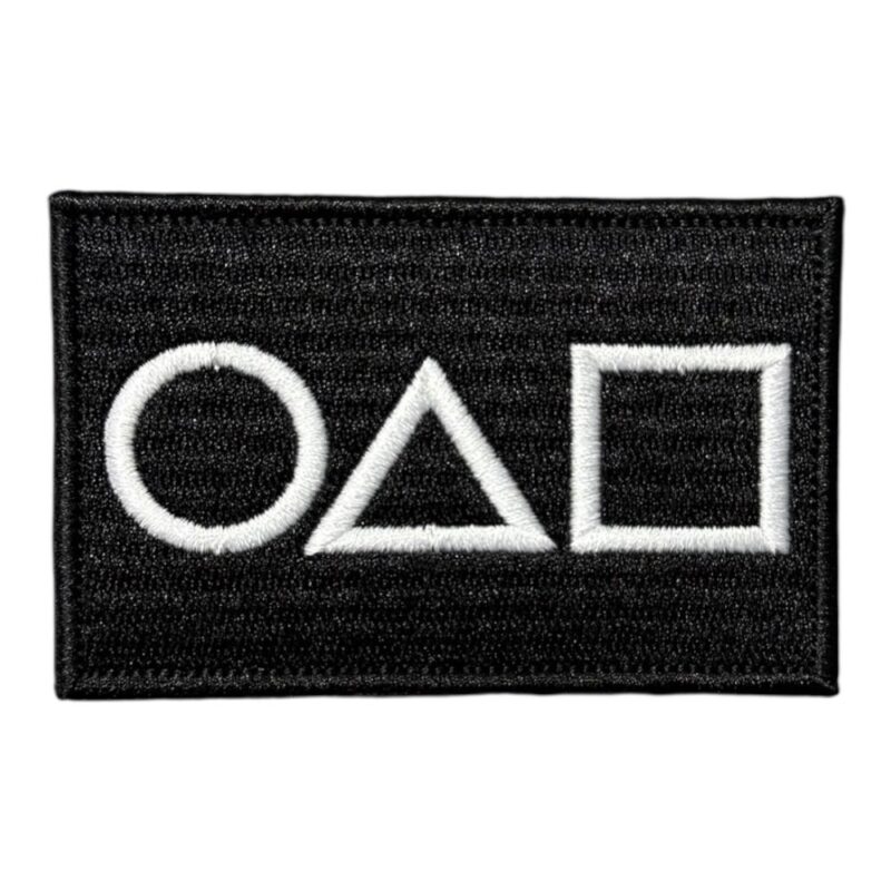Squid Game Circle Triangle Square Symbol Patch - Ex Patch